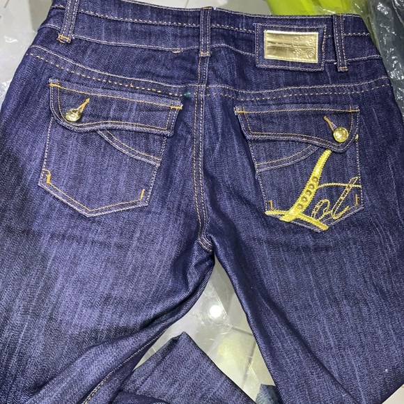 Lot29 premium Wear | Jeans | Lot29 Premium Wear Gold And Blue Jean ...